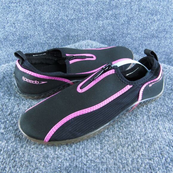 Speedo | Shoes | Speedo Womens Water Shoes Flat Black Synthetic Size 8m ...